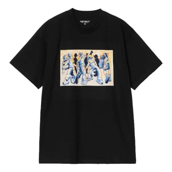 Carhartt Work In Progress Cai Arfon Bellis Short Sleeve T-shirt - Black
