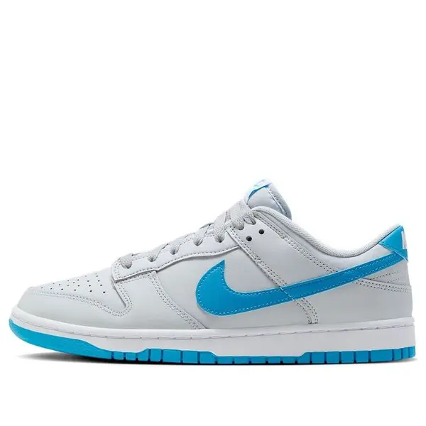 Nike Dunk Low Retro "pure Platinum Lightning - Blue