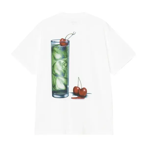 Carhartt Work In Progress Solar Chrome Script Short Sleeve T-shirt