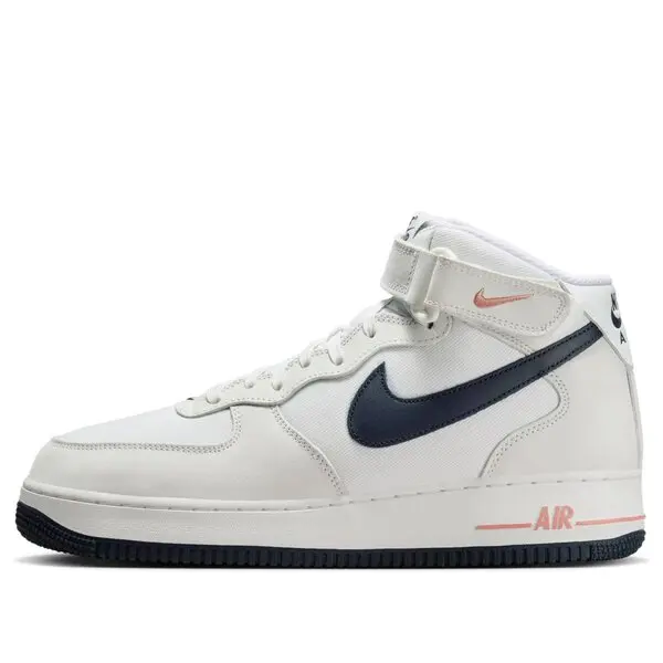 Nike Force 1 Mid '07 Lx Sneakers - Summit White/obsidian