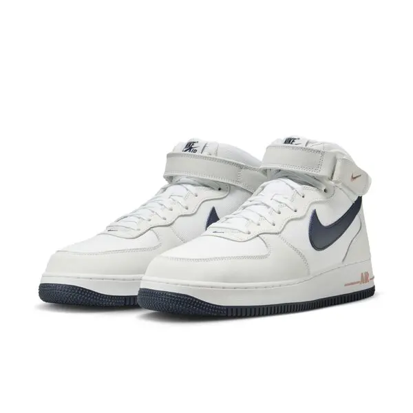 Nike Force 1 Mid '07 Lx Sneakers - Summit White/obsidian