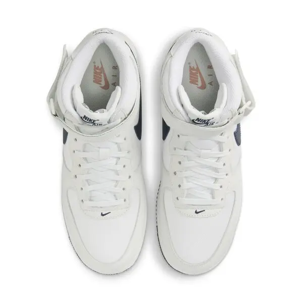 Nike Force 1 Mid '07 Lx Sneakers - Summit White/obsidian