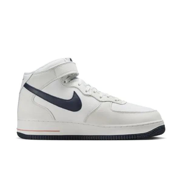 Nike Force 1 Mid '07 Lx Sneakers - Summit White/obsidian