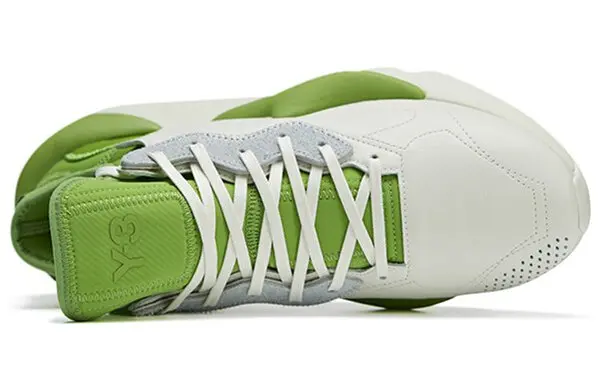 Adidas Y-3 Kaiwa Sneakers - White/green