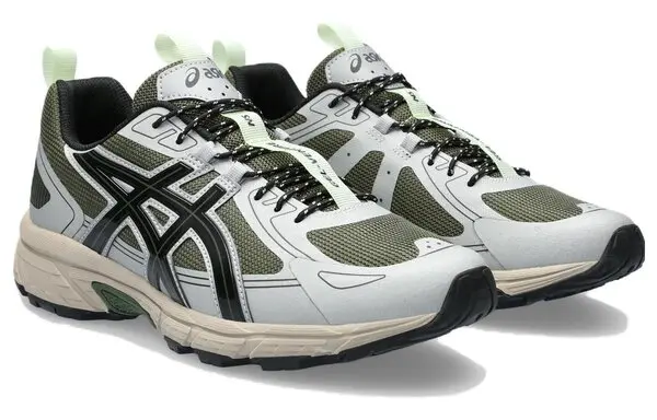 Asics Gel-venture Ns Lace-up Sneakers - Forest/black