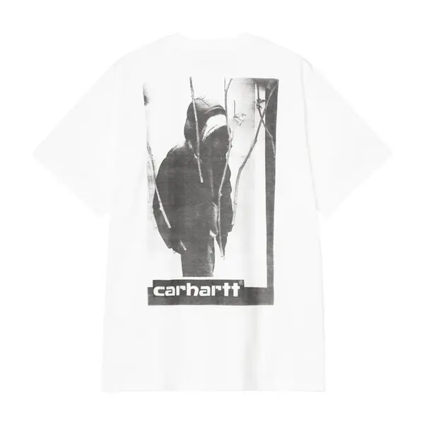 Carhartt Work In Progress Archive Script Short Sleeve T-shirt - White