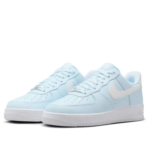 Nike Force 1 Low '07 Sneakers - Glacier Blue/white