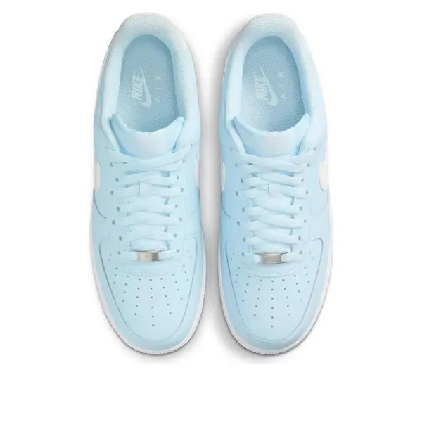 Nike Force 1 Low '07 Sneakers - Glacier Blue/white