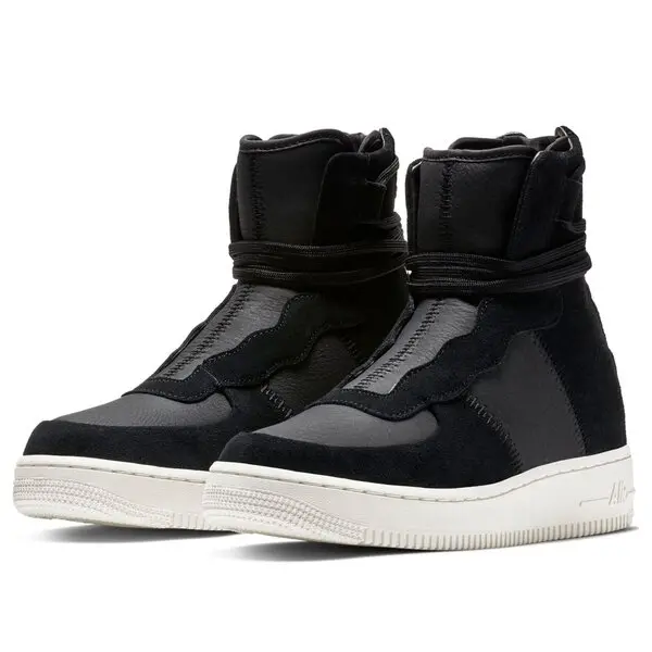 Nike Force 1 Rebel Xx Prm High Top Sneakers - Black-sail