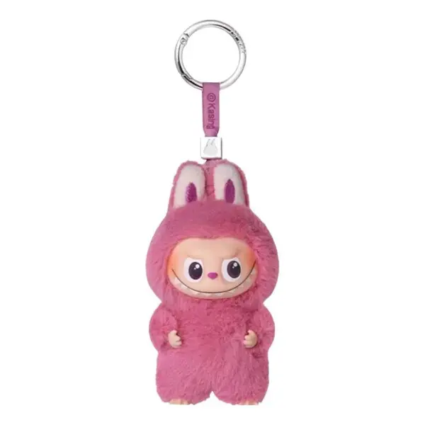 POP MART The Monsters Labubu Pin For Love Plush Pendant - Multi-color