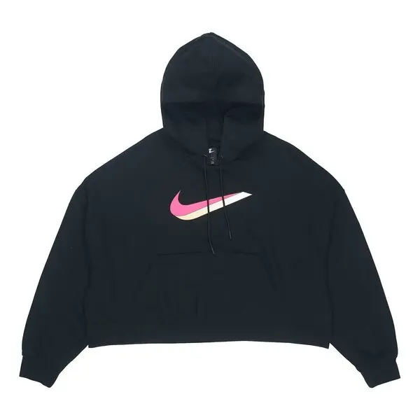 Nike Icon Clash Fleece Hoodie - Black