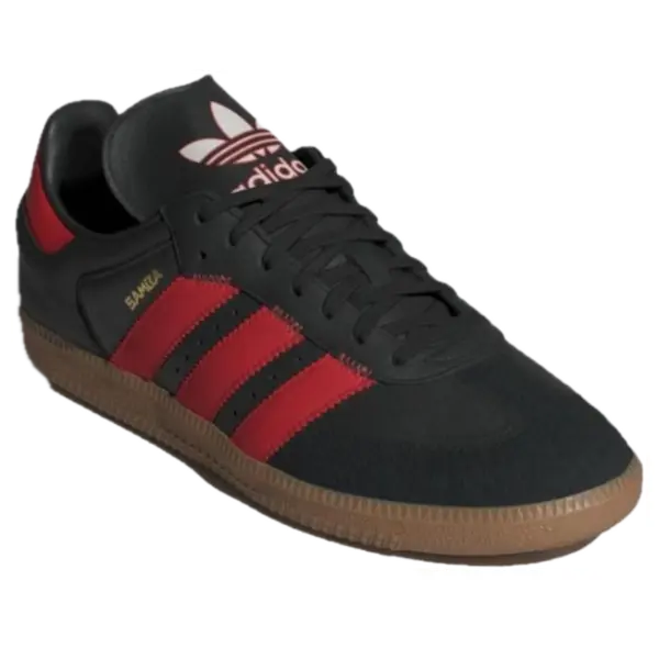 Adidas Samba Og "black Red" Sneakers - Black/red