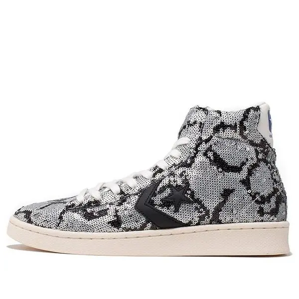 CONVERSE Pro Leather Mid 'snakequins' Sneakers - Black