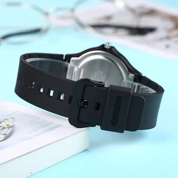 Casio Analog Quartz Watch With Resin Strap