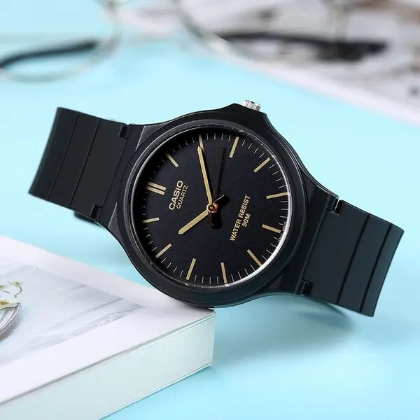 Casio Analog Quartz Watch With Resin Strap