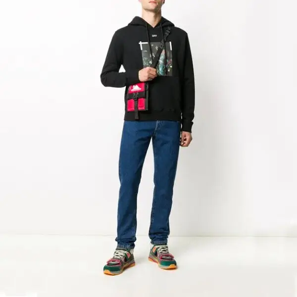 Off-White Pascal Painting Print Hooded Pullover