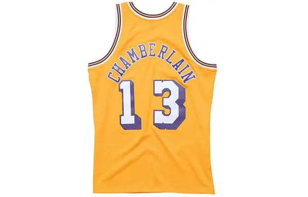 Mitchell & Ness Los Angeles Lakers 1971-72 Wilt Chamberlain Swingman Jersey - None