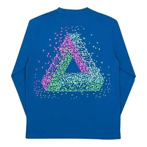 PALACE Tri-flect Long Sleeve Logo Shirt - Blue