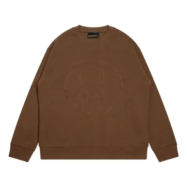 Drew House Sketch Mascot Crewneck Sweatshirt - Brown