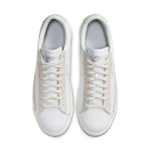 Nike Blazer Low Leather Sneakers - White