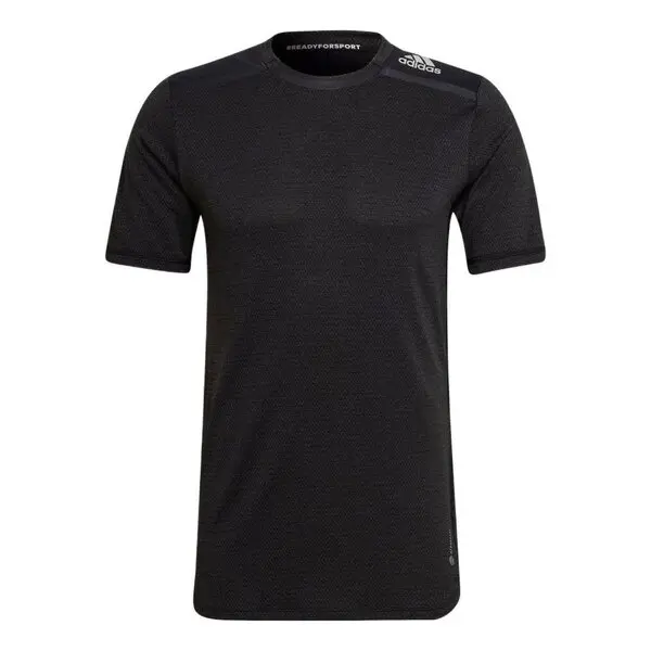 Adidas Short Sleeve T-shirt With Mesh Paneling - Default Color