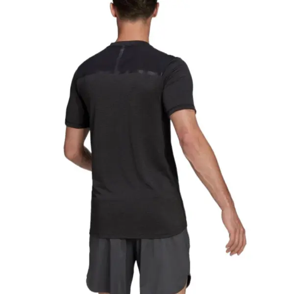 Adidas Short Sleeve T-shirt With Mesh Paneling