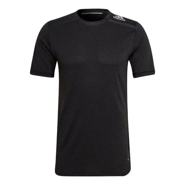 Adidas Short Sleeve T-shirt With Mesh Paneling