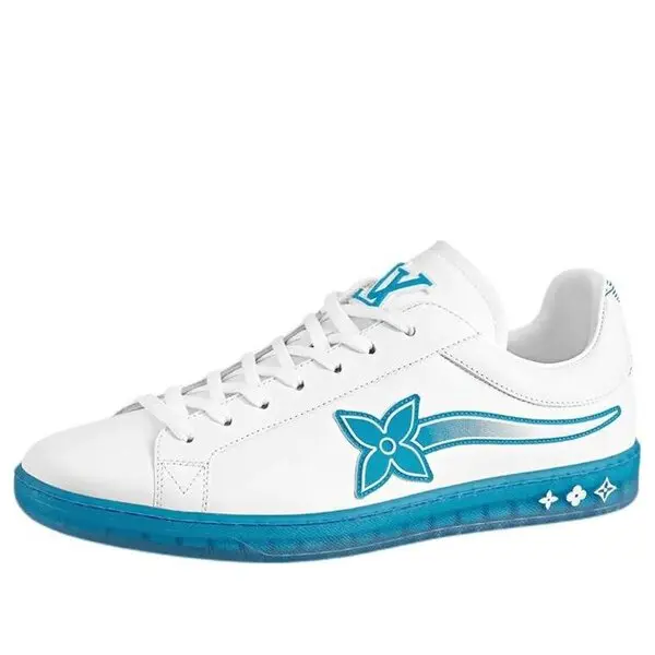 LOUIS VUITTON Luxembourg Samothrace Trainers - White/blue