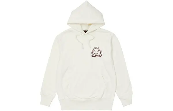 PALACE X Evisu Fw21 Tri-godhead Hood - White