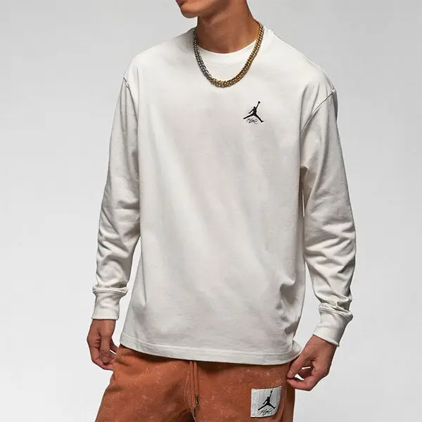 JORDAN Long Sleeve Crewneck T-shirt
