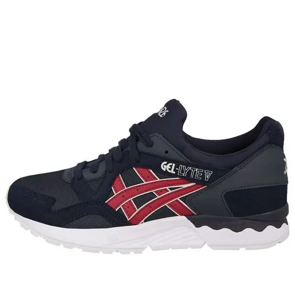 Asics Gel-lyte Athletic Sneakers - Blue/red