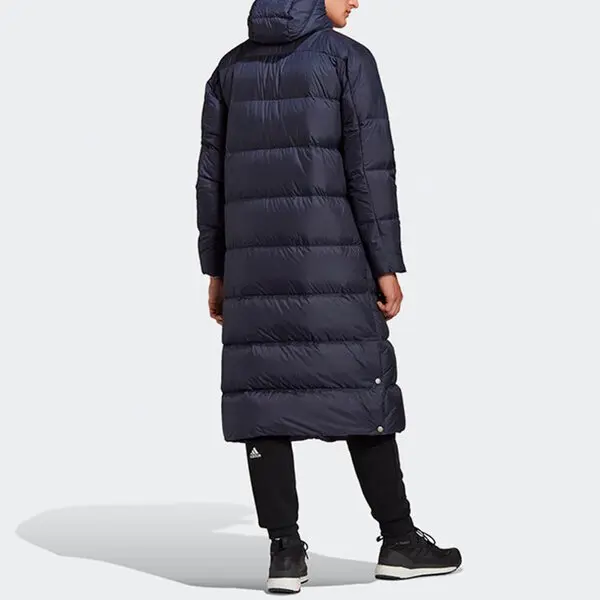Adidas Down Hooded Long Jacket