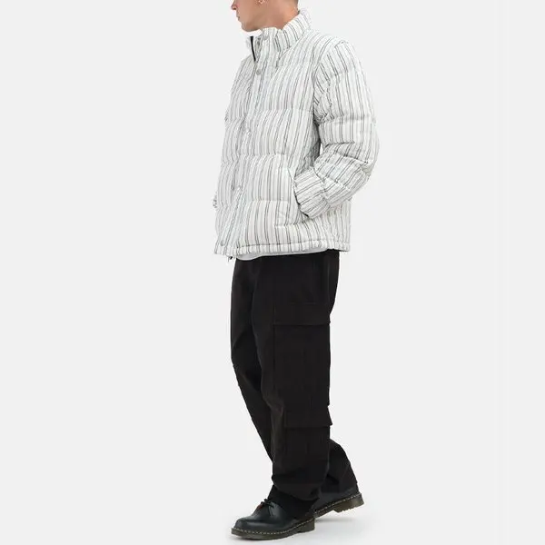 StÜssy Stripe Down Puffer Jacket