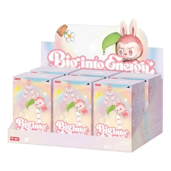 POP MART The Monsters Labubu Big Into Energy Phone Charm Sealed Case - Multi-color