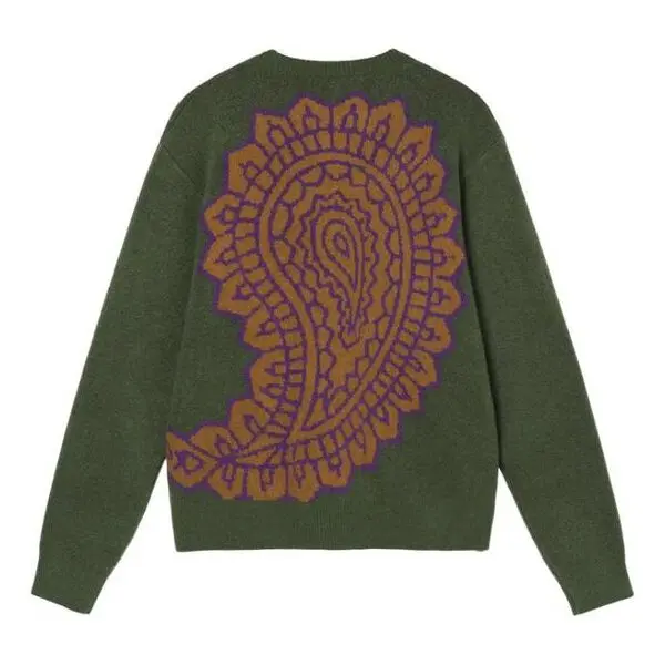 StÜssy Paisley Sweater - Green