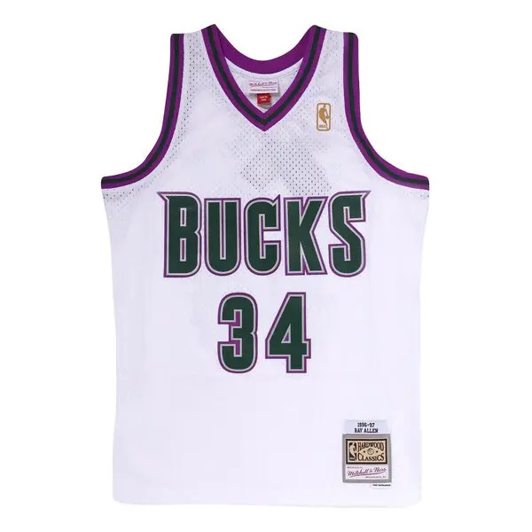 Mitchell & Ness Milwaukee Bucks Ray Allen 1996-97 Nba Swingman Jersey - Default Colorway