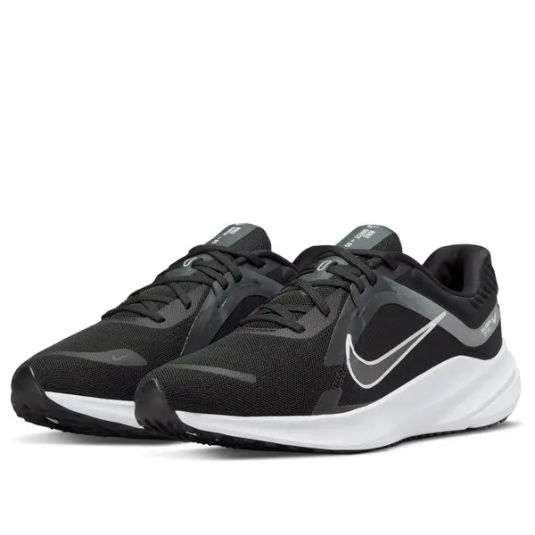 Nike Quest 5 "smoke Grey White" Low Top Sneakers - Black