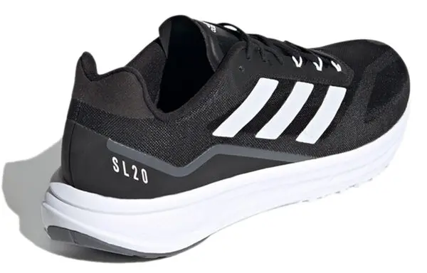Adidas Sl20 Athletic Sneakers - Black/white