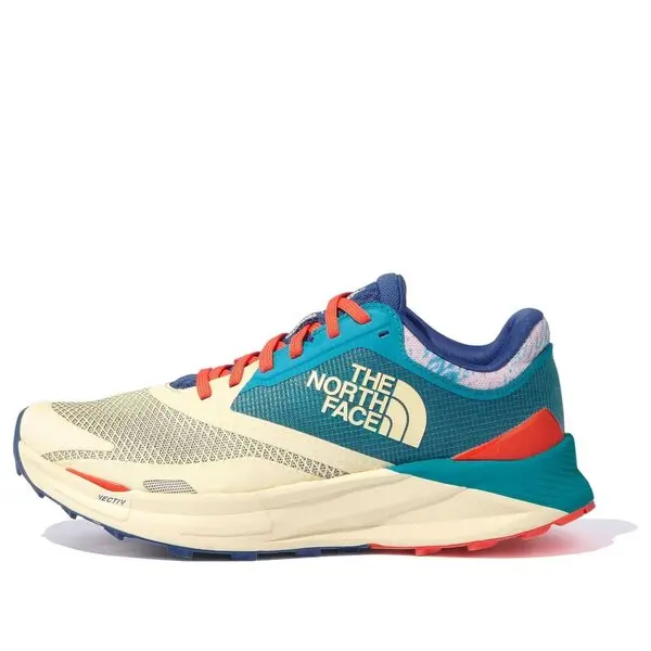 The North Face Vectiv Enduris 3 Running Shoes - White/blue/orange