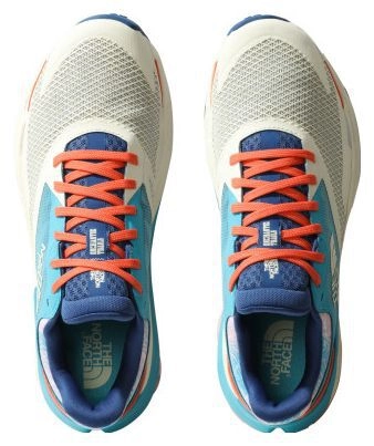 The North Face Vectiv Enduris 3 Running Shoes - White/blue/orange