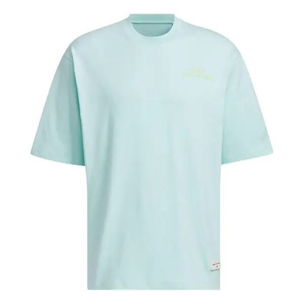 Adidas Graphic T-shirt Asia Sizing - Blue Mint