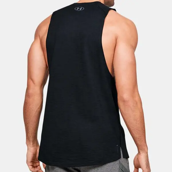 Under Armour Project Rock Charged Cotton Tank - Black