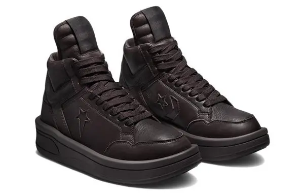 CONVERSE Rick Owens X Turbowpn Mid High Top Sneakers