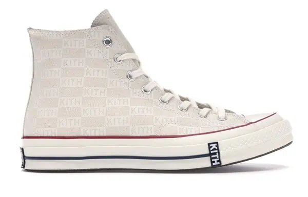 CONVERSE Kith X Chuck 70 Hi Monogram Sneakers