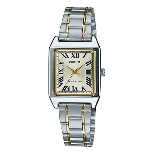 Casio Dress Series Stainless Steel Quartz Analog Watch - Gold