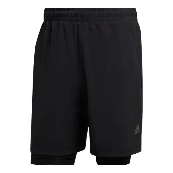 Adidas 2-in-1 Sports Shorts With Elastic Waistband - Default Colorway