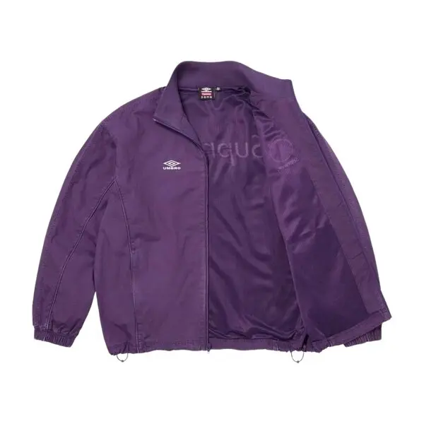 Supreme X Umbro Ss26 Cotton Ripstop Track Jacket - Plum