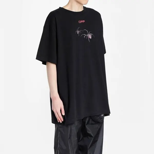 Off-White Arachno Arrow Short-sleeve T-shirt 'black/bordeau - Black Red