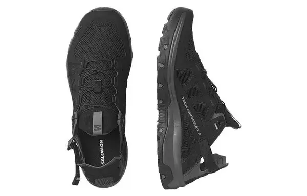 SALOMON Techamphibian 5 Water Repellent Sneakers - Black