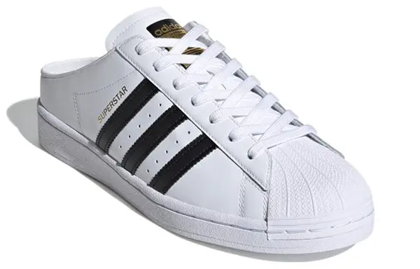 Adidas Superstar Slip-on Backless Mule - White/black